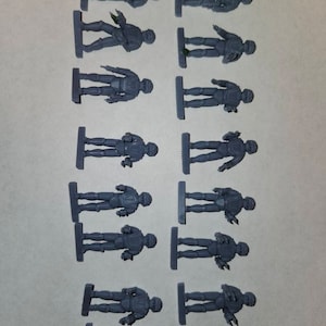12 Metaluna Mutants set of 10 2 Randoms 28mm Bigmrtong - Etsy