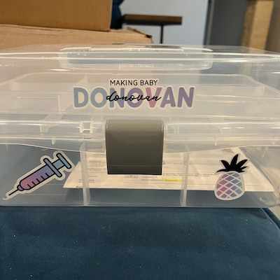 IVF Medication Organizer Storage IVF Gifts Med Box Infertility Kit IVF ...