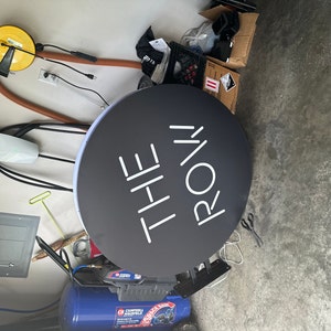 LED Blank Double Sided, Outdoor Projection, Light Box Round Advertising ...