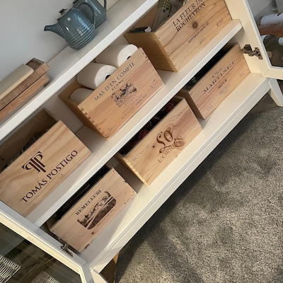 20 X Wine Box End Panels. Wood. Box, Side, Plate. Spain - Etsy