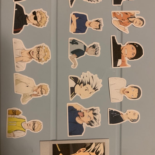Haikyuu Tanaka/nishinoya Stickers - Etsy