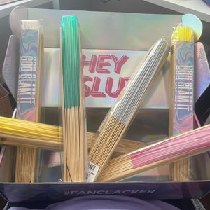 Crystal Satin Fan - Etsy