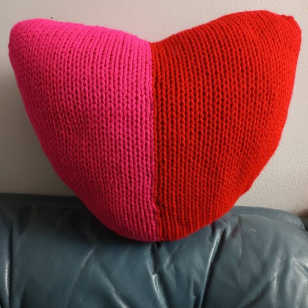 Heart Pillow Knitting Machine Pattern PDF Only - Etsy