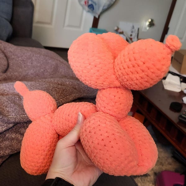 Balloon Animal Dog Crochet PATTERN ONLY Instant DOWNLOAD! Puppy ...
