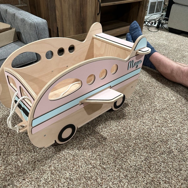 Personalized Kids Clothing Rack for Boys, Montessori Playroom Toy ...