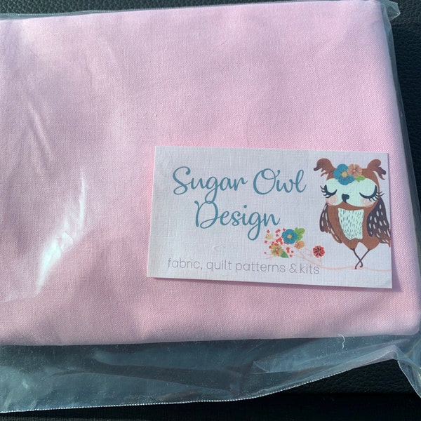 Light Pink Fabric - Riley Blake Petal Pink Fabric - Etsy