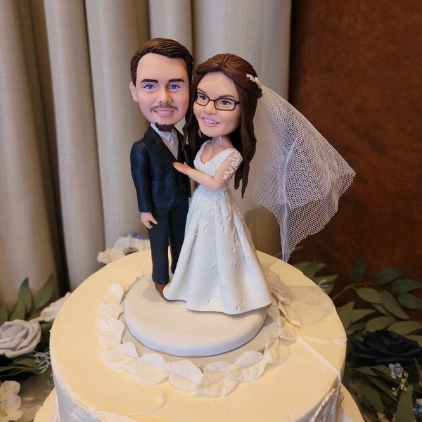 Rush Wedding Cake Toppers, Rush Order, Fast Shipping, Bride and Groom ...
