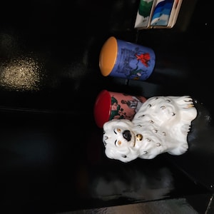 Set of 4 Vintage Reverse Painted Snuff Bottles in Box, Perfume Bottles ...