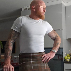 Scottish Traditional Handmade Mitchell Ancient Tartan Kilt 16 OZ ...