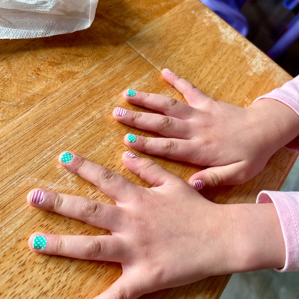 Mermaid Kids Nail Wraps - Etsy