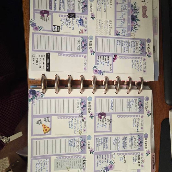 Printable Currently Page Stickers ~ Cute Hearts Valentines Theme for ...