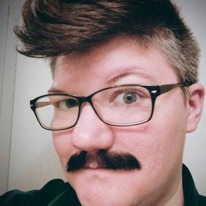 Realistic Fake Tony Stark's Beard Kit Full Handmade - Etsy