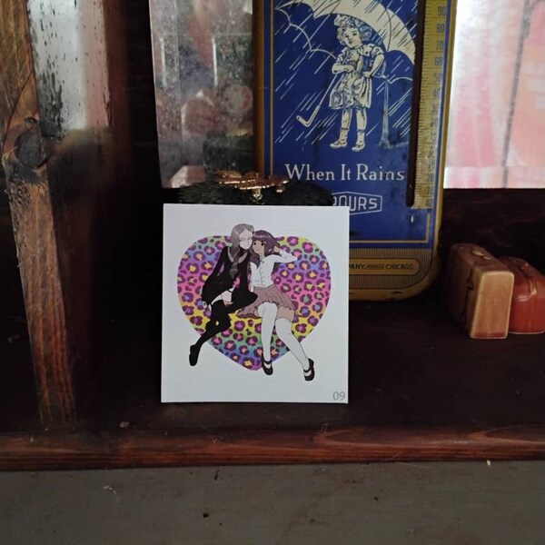 Fear and Hunger Sticker- Enki and Nosramus as T.a.t.u. - Etsy