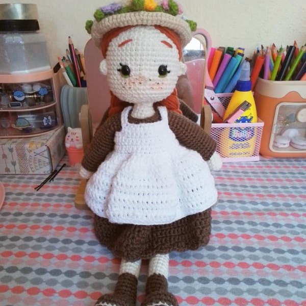 Amigurumi Anne S Doll Pattern ,anne With an E , English Pattern for ...
