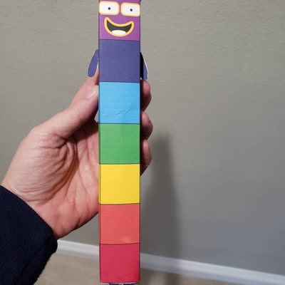 Numberblocks 1-10 Printable Paper Toys / Origami Templates / Kids ...