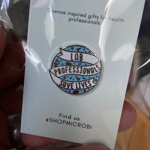 Labvocate Laboratory Enamel Pin / Microbiology / Science Gift | Etsy