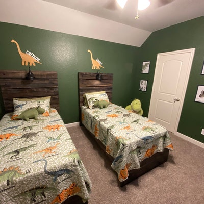 Dinosaur Bundle, Dinosaur Set of 9, Dinosaur Wall Art, Dinosaur Green ...