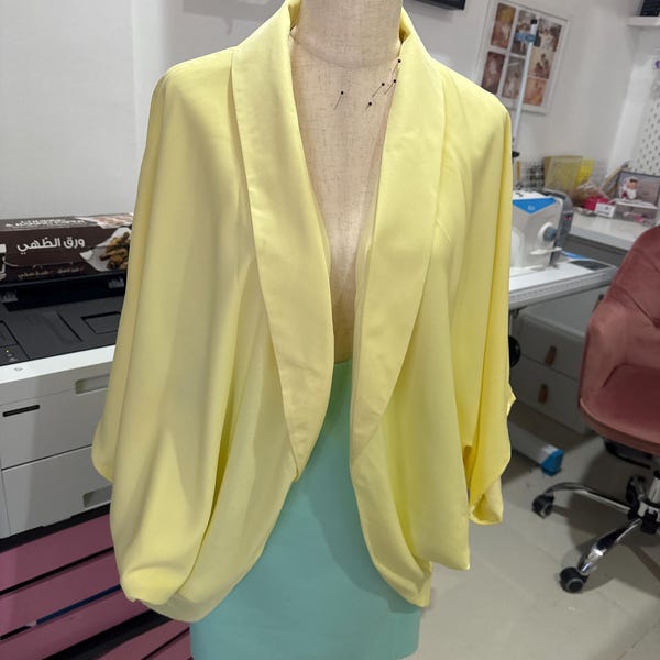 Cocoon Jacket PATTERN - Digital Pdf + Video Tutorial, Draped, Unisex ...