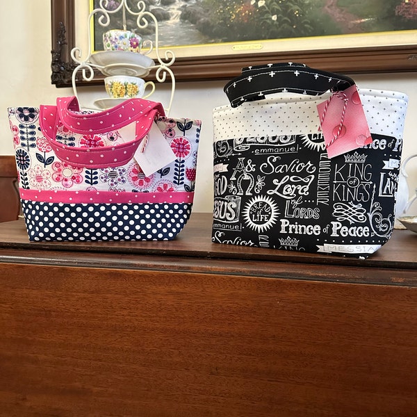 Scripture Case, Small Tote, LDS Scripture Bag, LDS Scripture Tote ...