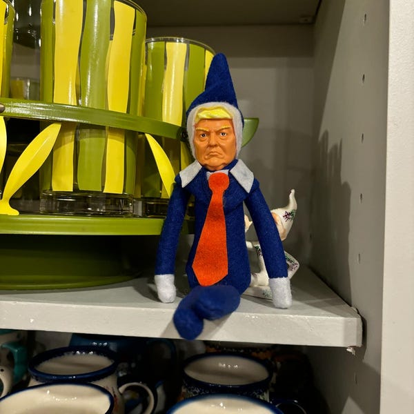 Trump on a Stump Elf 2026 Doll - Etsy