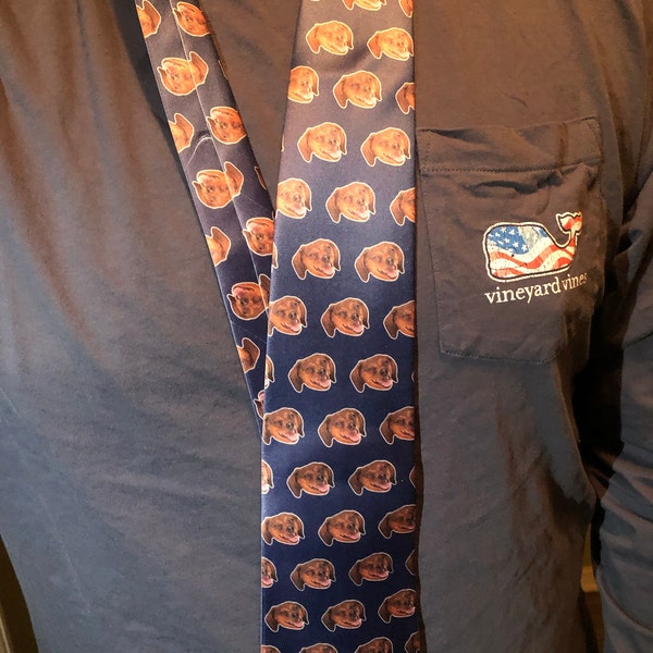 Custom Photo Tie, Personalized Face Photo Tie, Personalized Ties ...