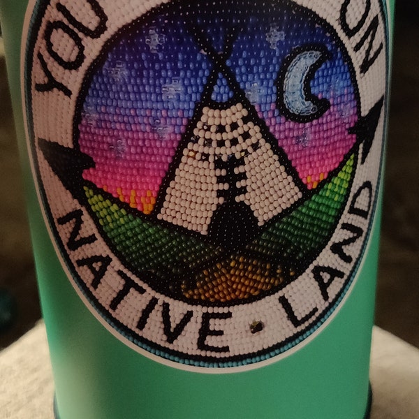 You Are on Native Land Sticker - Etsy