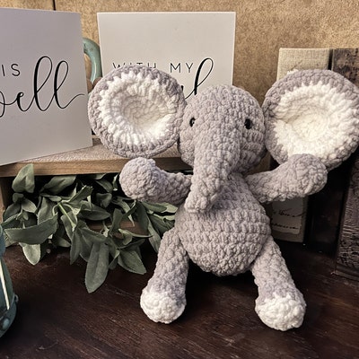 Crochet PATTERN Elephant Amigurumi Tutorial PDF in English - Etsy