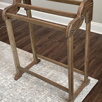 60 Tall Cherry Ladder Quilt Rack 6 Different Widths - Etsy