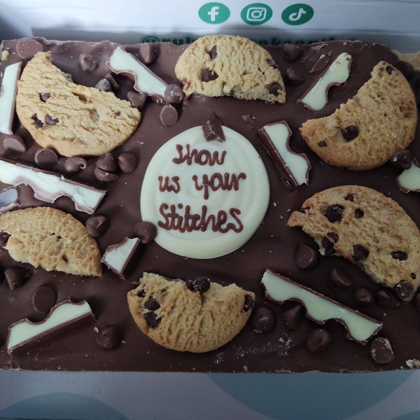 The Colossal Personalised Cookie Slab - Etsy