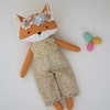 Fox Sewing Pattern PDF Make a Fox or Wolf Woodland Animal - Etsy Canada