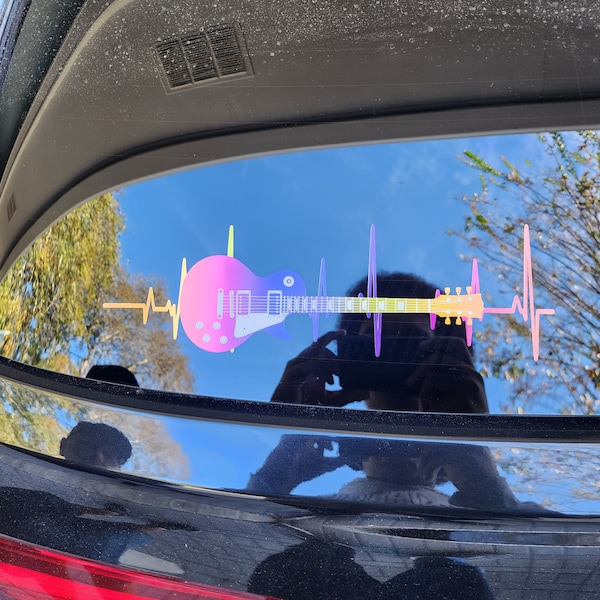 Custom Heartbeat Vinyl Decal Car Decal Heart Beat Decal Heart Sticker ...