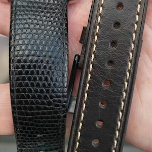 Nylon Sports Watch Strap / Matte Black / Hook Loop Fastener / PVD Steel ...