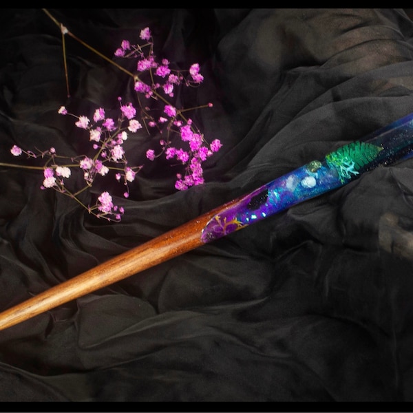 Custom Magic Wand - Perfect Personalized Handmade Gift for Witch Wizard ...