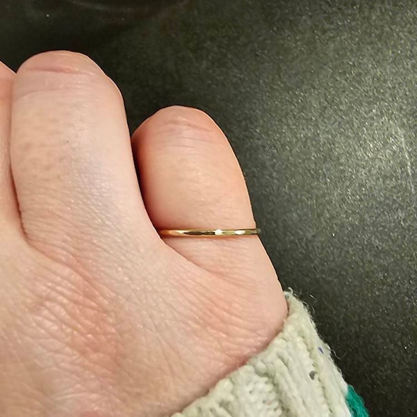 Gold Wave Ring ~ 9ct Gold Wave Ring ~ Surfer Girl Ring ~ Ring for ...