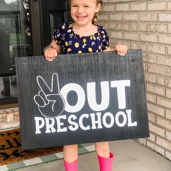 Peace Out School SVG Bundle / Last Day of School SVG / End of School ...