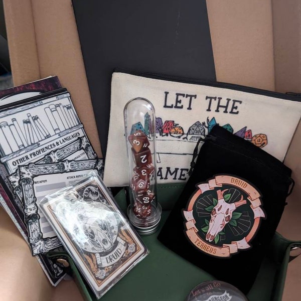 Dnd Dice Tray, Collapsible Dice Tray, Portable Dice Tray, Custom Dice ...