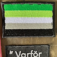 Progress Pride Flag Embroidered Patch LGBT Gay Queer Trans Hook and ...