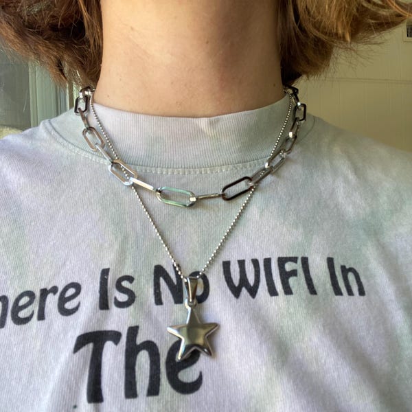 Stainless Steel Rope Chain Rope Chain Necklace Stainless Steel Chain ...