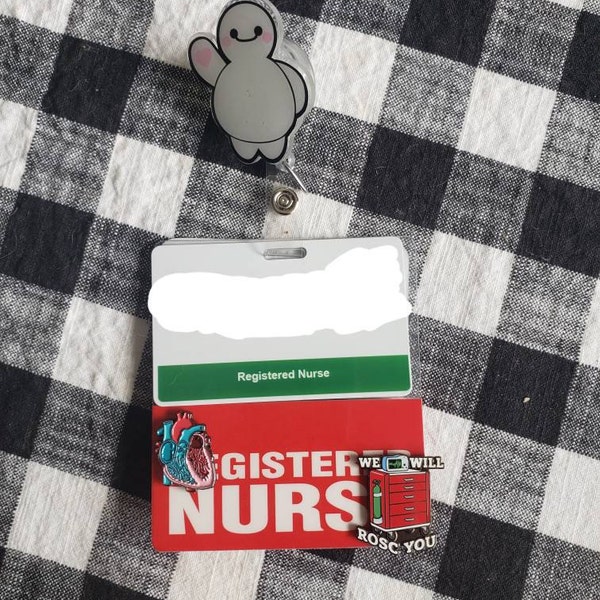 Crash Cart Enamel Pin, We Will ROSC You Pin, Medical Enamel Pins, Code ...