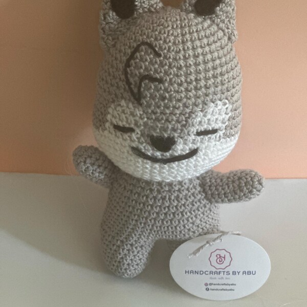 Baby Wolf Chan SKZOO Amigurumi Crochet Pattern PDF - Etsy UK