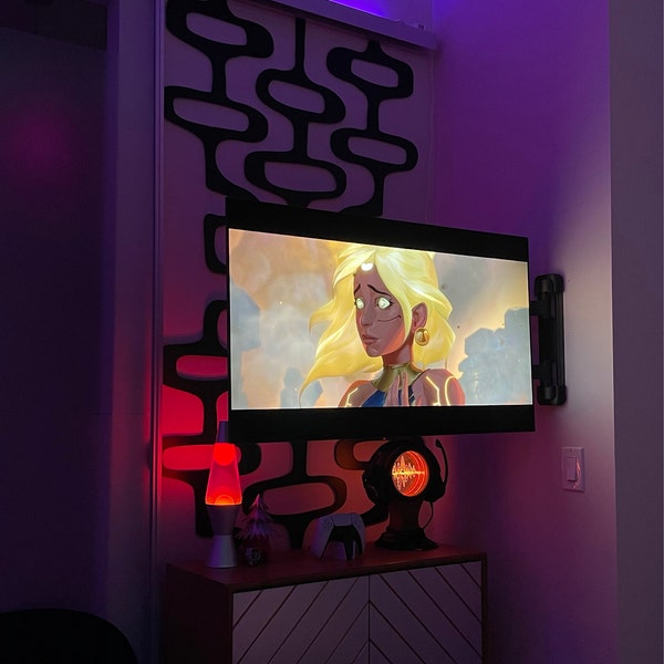Retro 70s Decor, 3D Wall Panels, Mid-century Modern, 70s Vintage Look ...