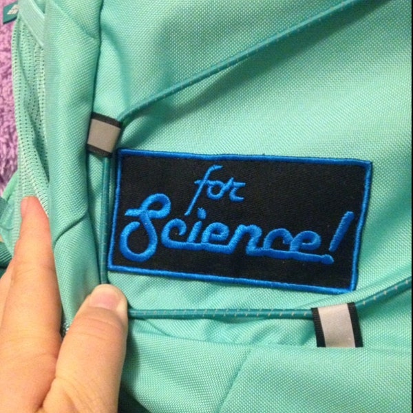 For Science Patch – Made in USA – 4" X 2" Mad Scientist Patch – Patches ...