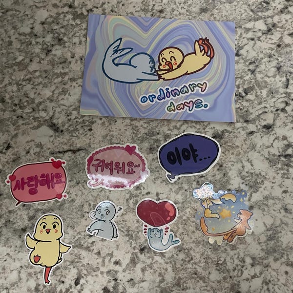 RPG Themed Holographic Sticker | Flipp the Mage - Etsy