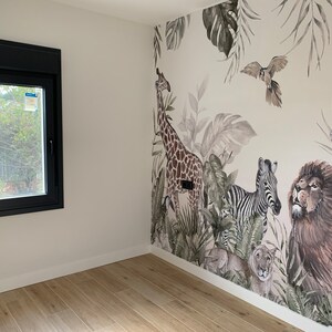 Modern Black Tree Branches Wallpaper Peel and Stick - Etsy