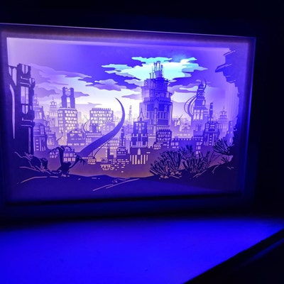 Fallout Light Box Gaming Room Decor Gaming Night Light - Etsy