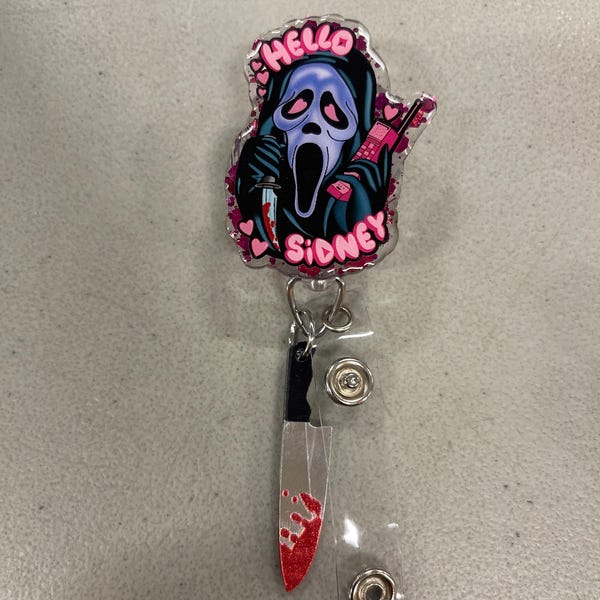 Coraline/ Badge Reel / Phone Grip - Etsy