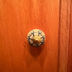 Premium Unique Style Hand Painted Ceramic Knobs/drawer Pulls/ Furniture ...