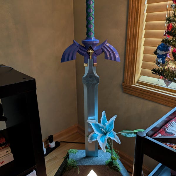 Zelda Tears of the Kingdom Master Sword V3 Full-size Metal Replica ...