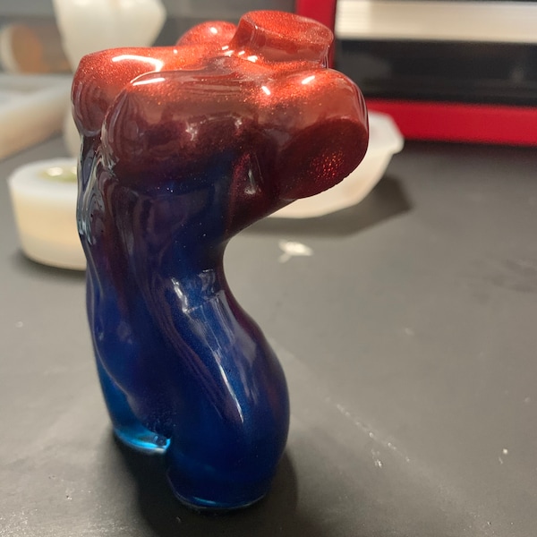 Silicone Woman Body Mold-3 Styles Female Body Resin Mold-woman Body ...