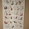 Woodland Alphabet Poster, Woodland Alphabet Print, Woodland Nursery ...